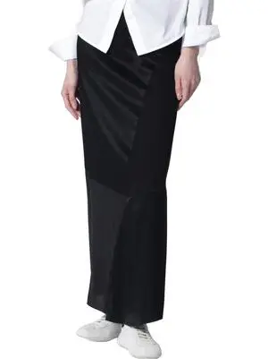 6397 Patchwork Skirt - Black