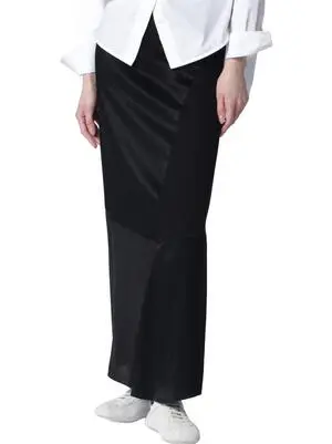 6397 Patchwork Skirt - Black