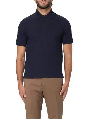 Saint Laurent Cotton Knit Polo Shirt - Multicolor