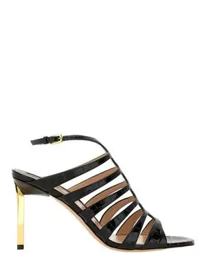 TOM FORD Leather Sandal - Black
