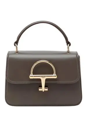 Gucci Siena Small Top-handle Bag In Taupe - Brown