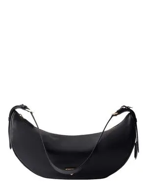 Prada Demi-lune Leather Shoulder Bag - Multicolor