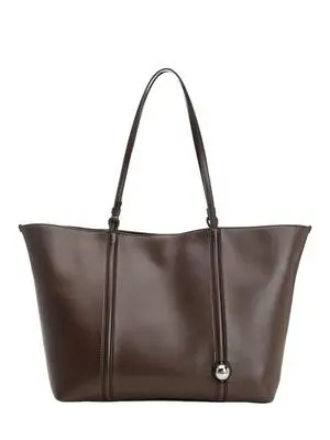Jacquemus Leather Tote Bag - Brown