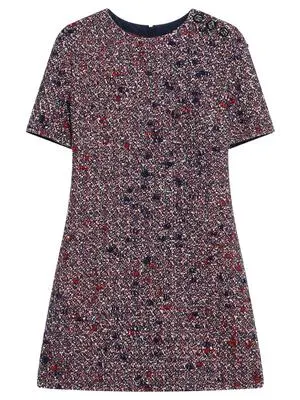 Gucci Wool Bouclé Dress - Blue