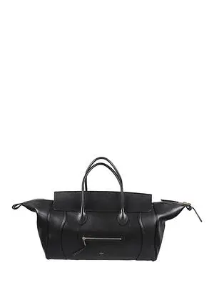 Celine Luggage Leather Tote - Multicolor