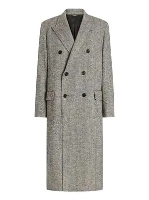 Dolce & Gabbana Wool Overcoat - Multicolor