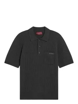 Gucci Military Wool And Cashmere Polo - Green