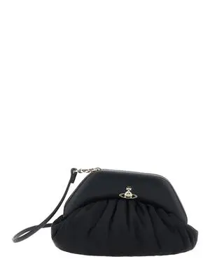 VIVIENNE WESTWOOD Leather Brooke Clutch - Multicolor