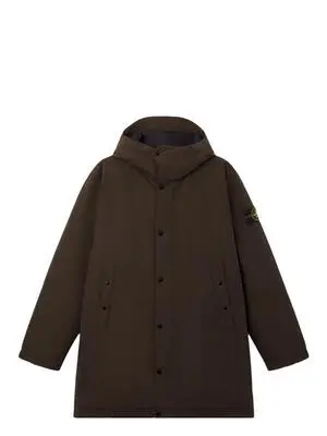 Stone Island Micro Twill Long Parka - Multicolor
