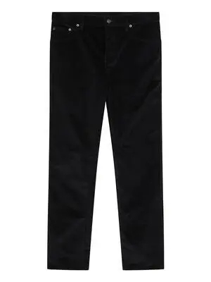 Burberry Cotton Corduroy Trousers - Blue