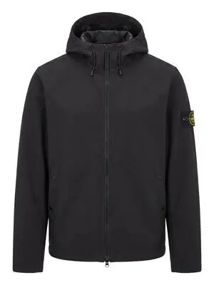 Stone Island Soft Shell-r E.dye Short Parka - Multicolor