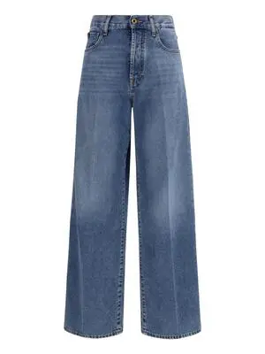 Jacob Cohen Wide 5 Pocket Jeans - Blue