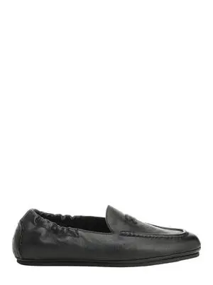 Celine Celine Men Loafer With Triomphe Goatskin Black