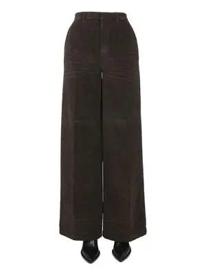 Dsquared2 Wide Leg Pants - Brown