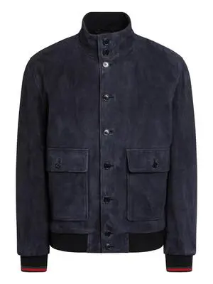 Gucci Leather Jacket - Blue
