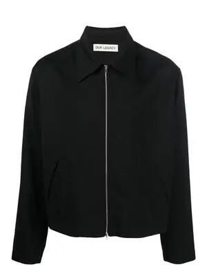 Our Legacy OUR LEGACY Virgin Wool Bomber Jacket Black