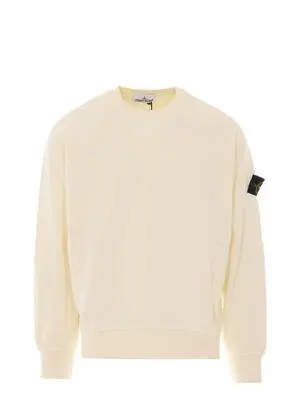 Stone Island STONE ISLAND Logo Sweatshirt White