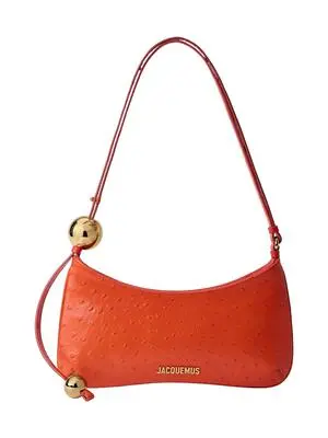 Jacquemus Le Bisou Perle Shoulder Bag - Orange
