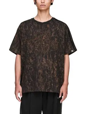 Adidas T-shirt Song For The Mute Adi006 /wild Brown - Black