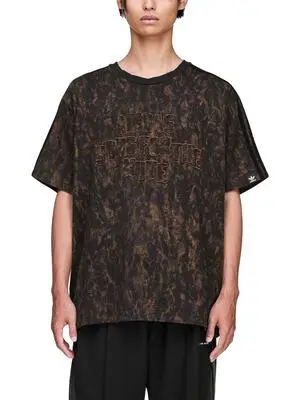 Adidas T-shirt Song For The Mute Adi006 /wild Brown - Black