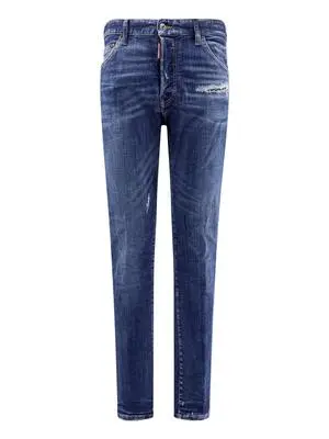 Dsquared2 Cool Guy Stretch Cotton Jeans - Multicolor