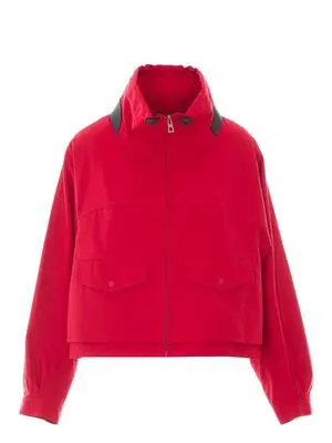 Loewe Cotton And Silk Jacket - Red