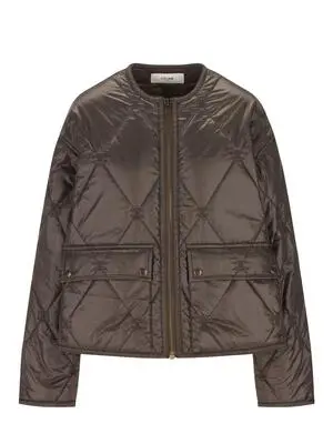 Celine Quilted Nylon Jacket - Multicolor