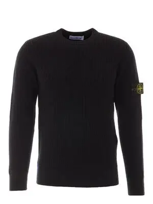 Stone Island STONE ISLAND Logo Sweater Blue