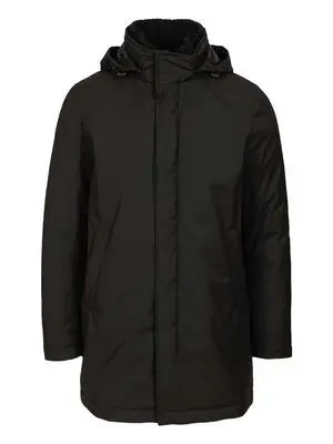 Herno Technical Fabric Parka - Black