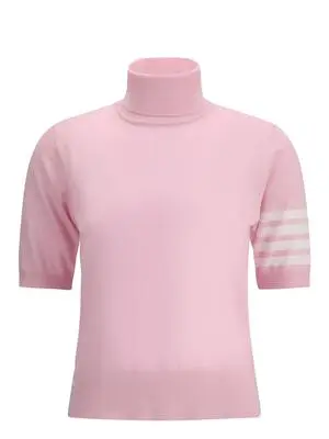 Thom Browne Turtleneck Sweater - Pink