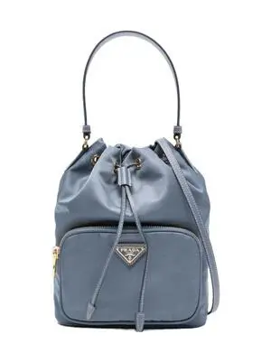 Prada Duet Re-nylon Bucket Bag - Multicolor