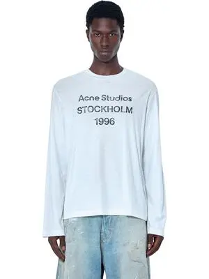 Acne Studios 1996 Logo T-shirt - White