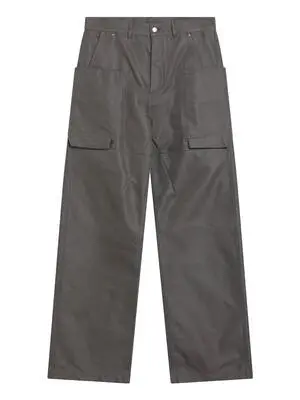 Rick Owens Cotton-blend Trousers - Gray