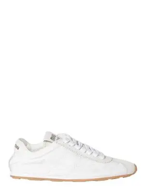 Miu Miu Plume Sneakers - White