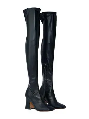 Chloé Janis Leather Boots - Black