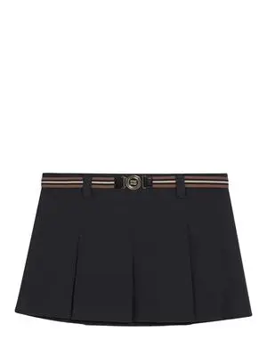 Miu Miu Pleated Mini Skirt - Multicolor