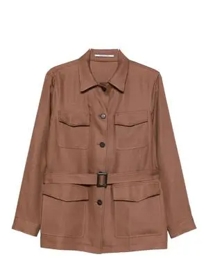 Tagliatore Linen Jacket - Multicolor