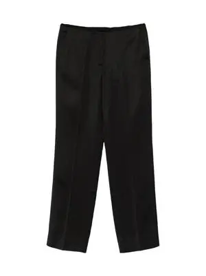TOTEME Linen Blend Trousers - Multicolor
