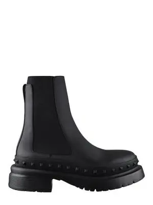 Valentino Garavani M-way Rockstud Boots - Black