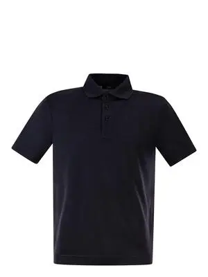 Herno Cotton Jersey Polo Shirt - Multicolor