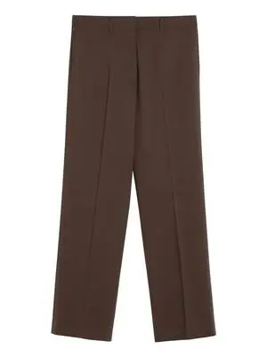 Miu Miu Wool Trousers - Brown