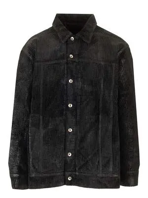 Rick Owens Jumbo Worker Jacket - Black