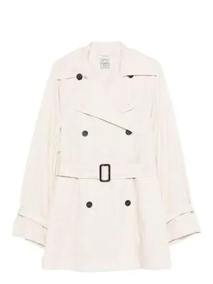 TOTEME Cotton Trench Coat - Multicolor