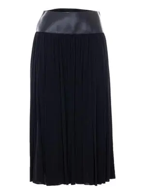 Alaïa Belted Skirt - Black
