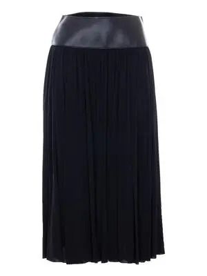 Alaïa Belted Skirt - Black