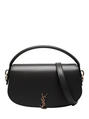 Saint Laurent SAINT LAURENT Voltaire Bag In Box Leather Black