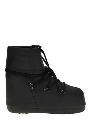 Moon Boot Icon Low Rubber Boots - Black