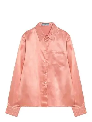 Prada Silk Blend Shirt - Multicolor