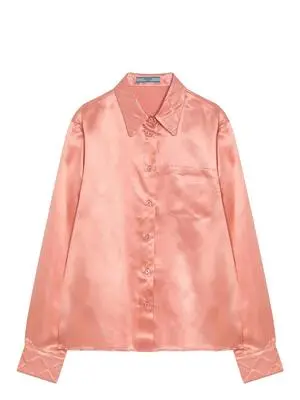 Prada Silk Blend Shirt - Multicolor