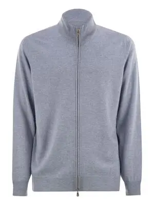 Brunello Cucinelli Cashmere Cardigan - Blue